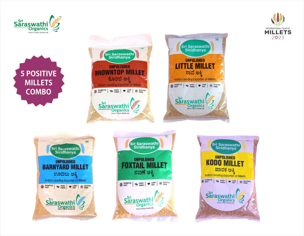 Best Organic Millets Online | Buy Unpolished Millets India