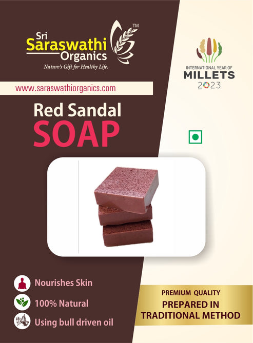 Buy Red Sandal Soap Online | Natural Ayurvedic Soap